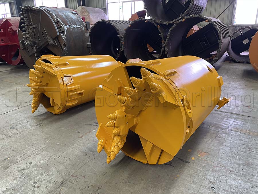 rotary drilling bucket tools drilling depth 900mm and 1000mm