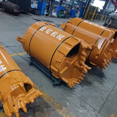 Rotary bored pile rock piling bucket and soil drilling bucket piling ...