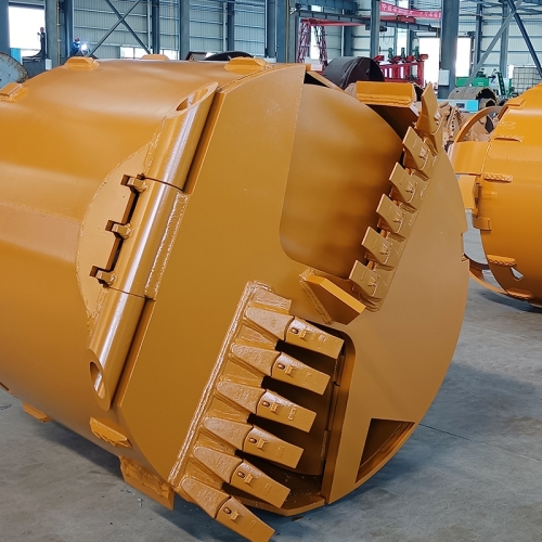 Rotary bored pile rock piling bucket and soil drilling bucket piling ...