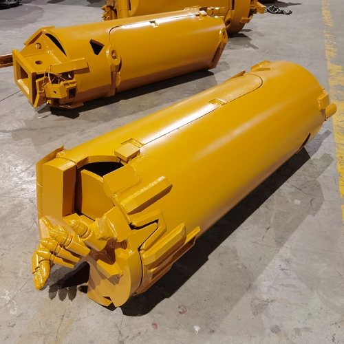Rotary bored pile rock piling bucket and soil drilling bucket piling ...