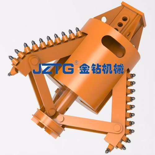 Rotary bored pile rock piling bucket and soil drilling bucket piling ...